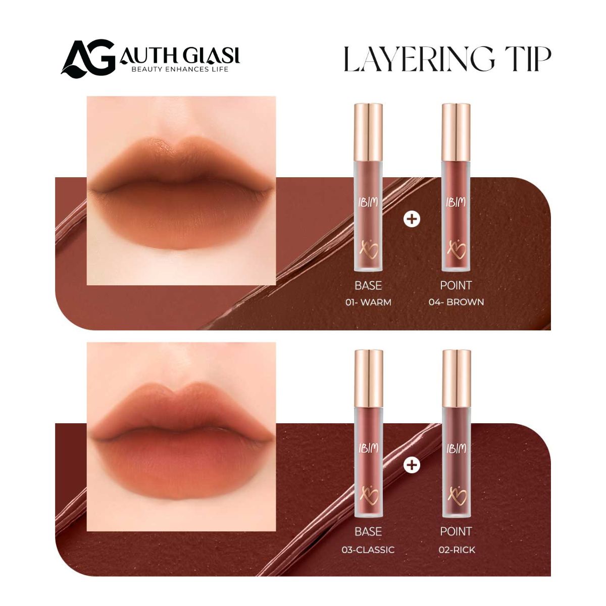 Ibim Bare Mousse Lip Tint is soft, smooth, long-lasting lips with extremely luxurious and smooth ...