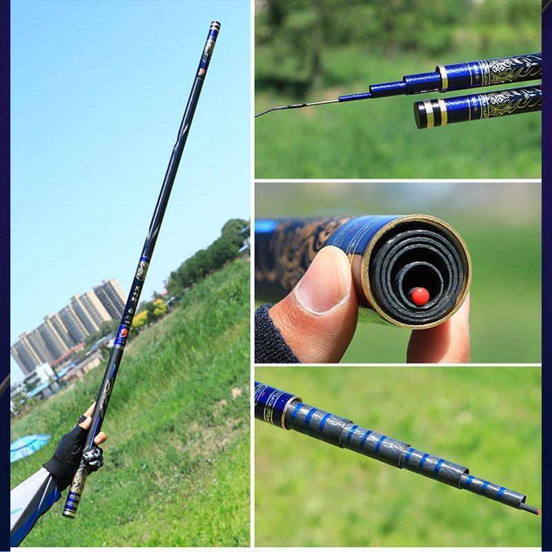 Hac Dieu Su hand fishing rod, 5H hardness, specializes in single ...