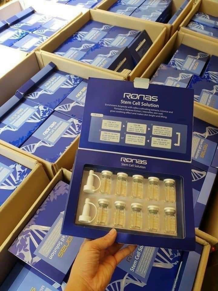 10 bottles of Ronas stem cells, Korean standard, check barcode | Shopee ...