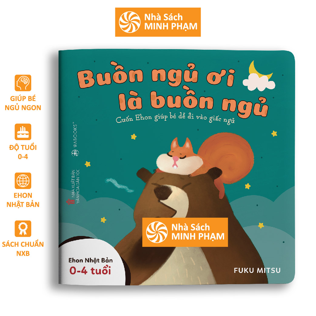 Japanese Ehon Book - Sleepy, Sleepy for Children 0-4 Years Old - Helps ...