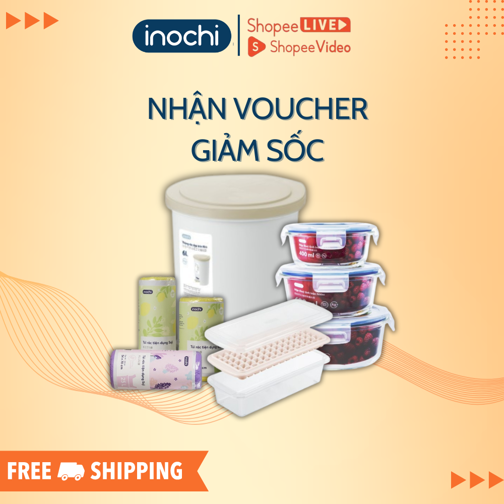Set of 6 hokkaido inochi plastic food containers of all sizes, 500ml to ...