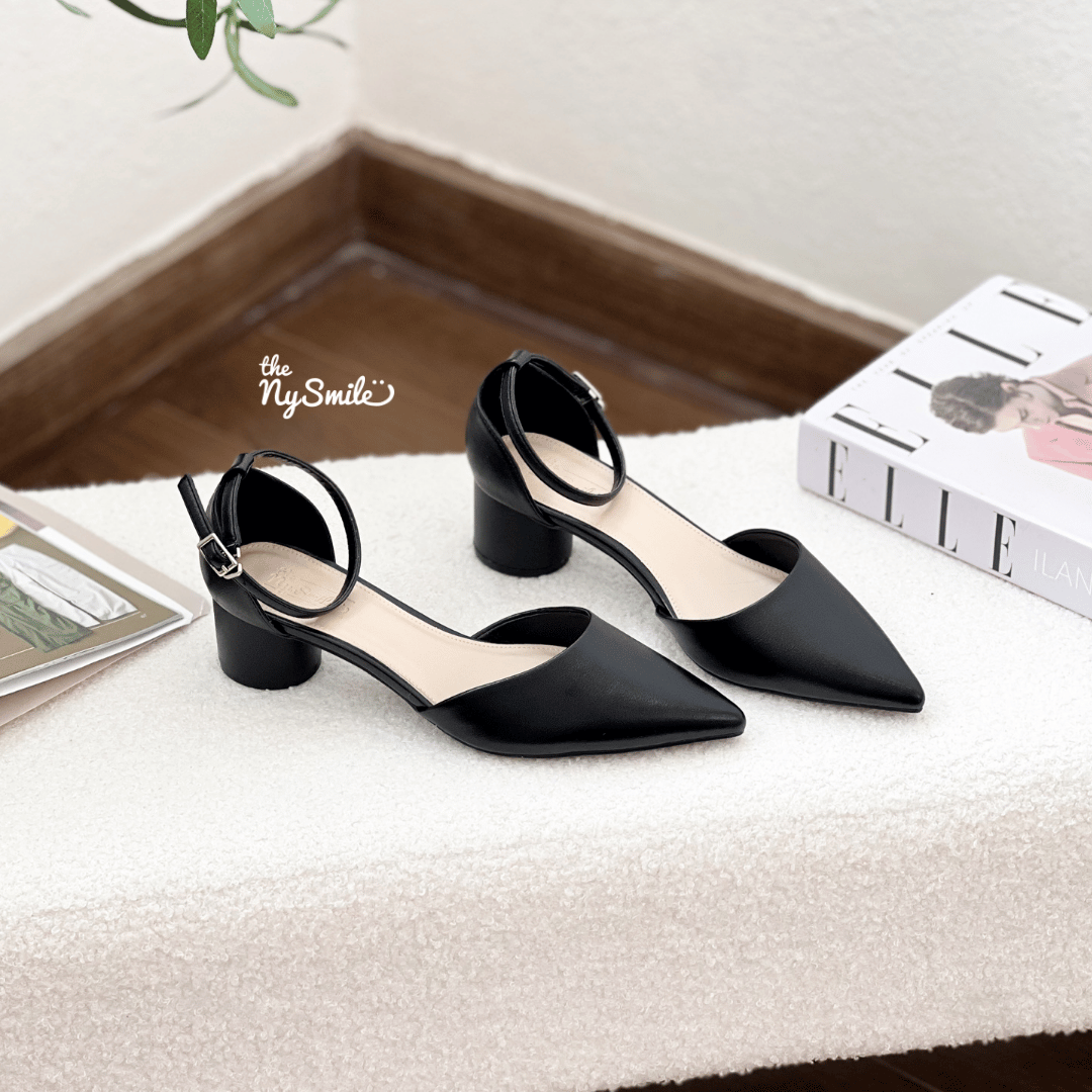 Luxury 5p pointed toe high heels, office high heels - CHAIKO | Shopee ...