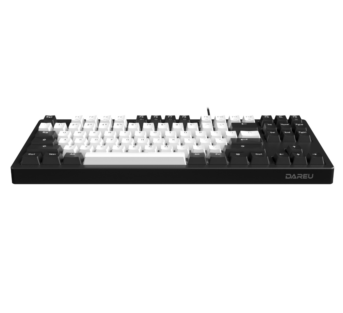 DAREU EK87 V2 Gray Black mechanical keyboard (2 sides RGB strip, Multi ...