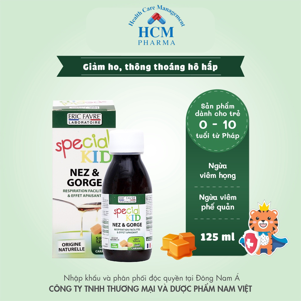 Special Kid Nez & Gorge cough syrup reduces sore throat, respiratory ...