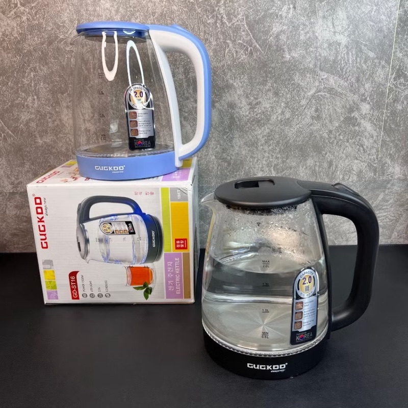 St16 2 Liter Glass Kettle, Transparent Electric Kettle, Tea Kettle ...