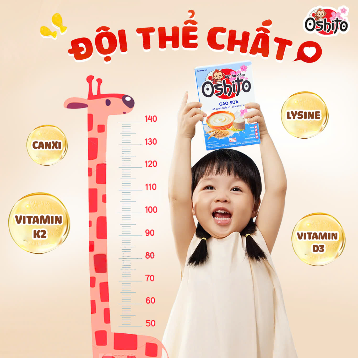 OSHITO Baby Food Powder with Colostrum Ingredients for Children from 6 Months Old, Nutritional ...