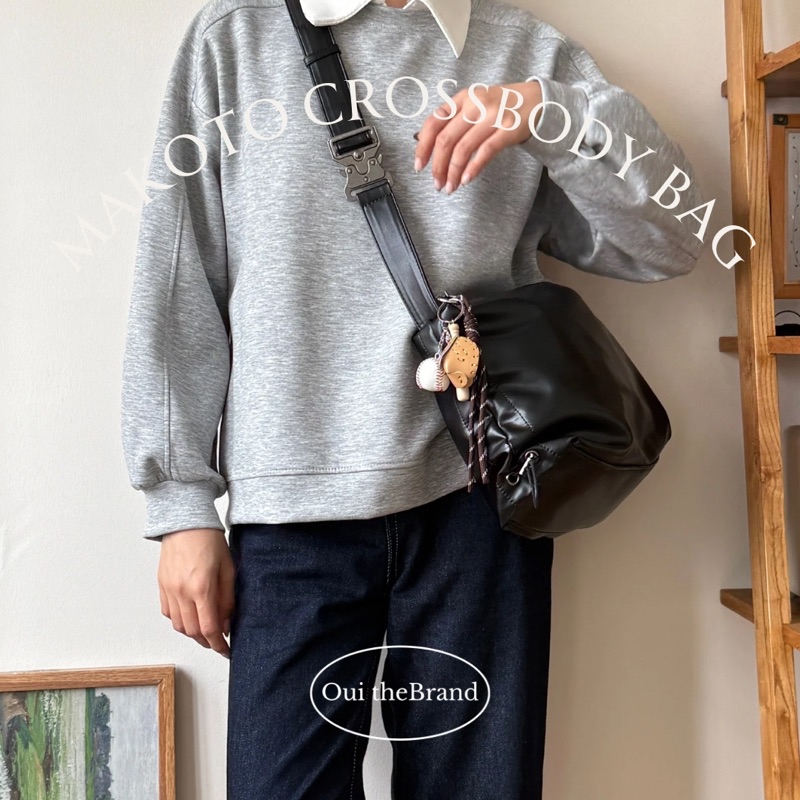 [ Free Premium Charm ] MAKOTO Crossbody Bag - MAKOTO Unisex Crossbody ...