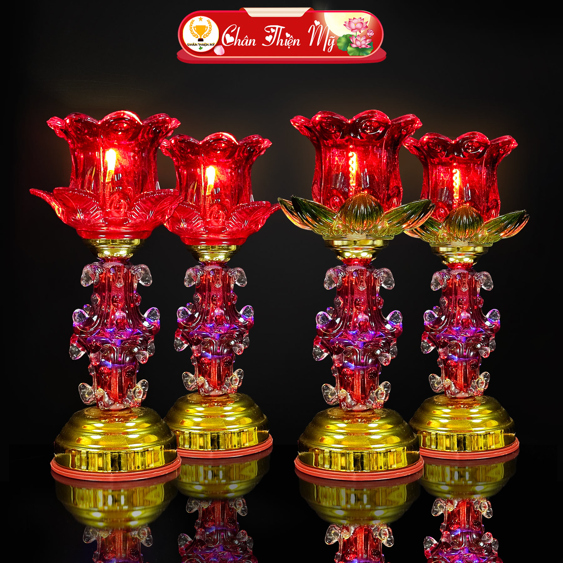 High-end Lotus Altar Lamp with Super Bright Color-Changing Led TRUTH ...