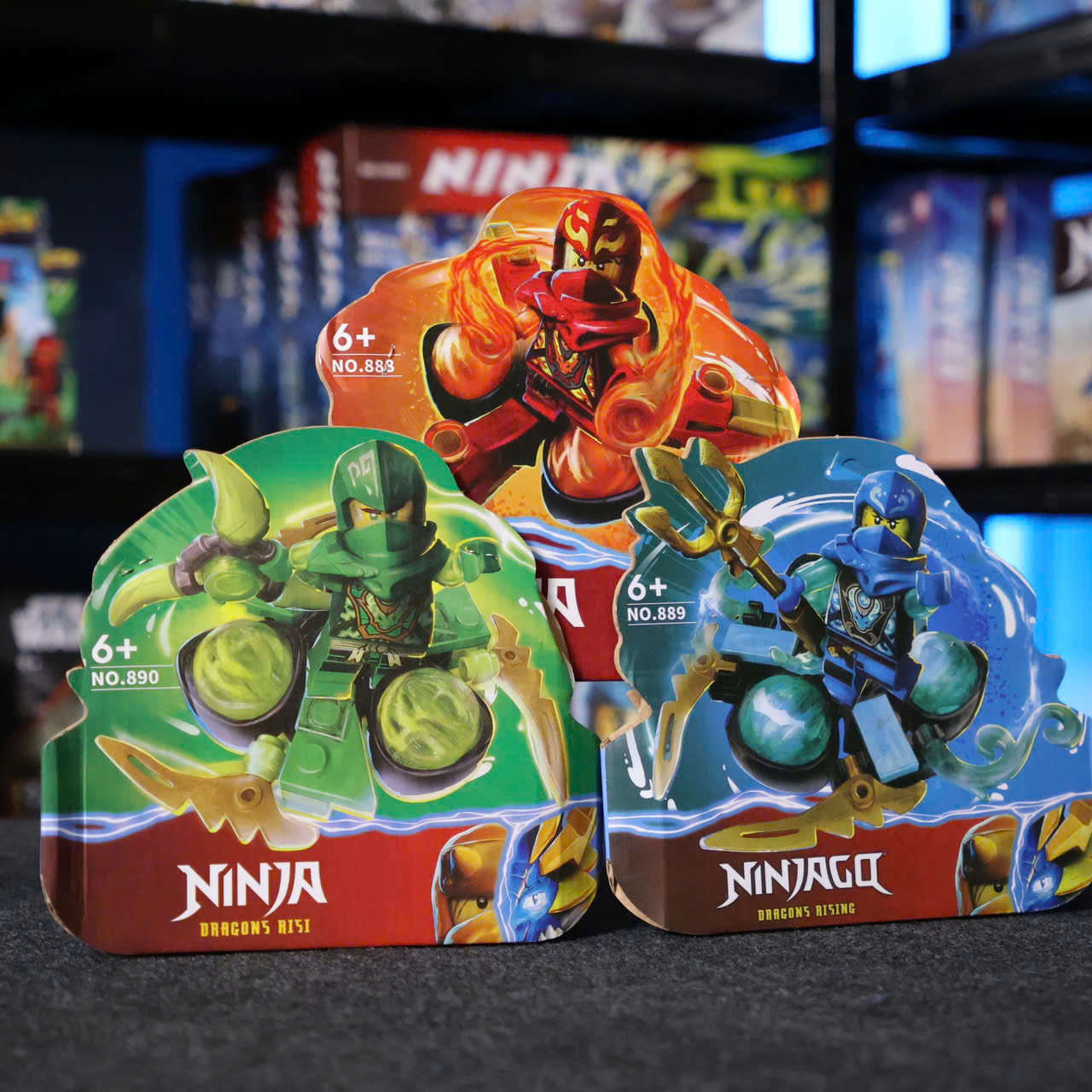 [Ho Chi Minh Express][Ninjago] Kai's Dragon Power Spinjitzu Drift Ninja ...