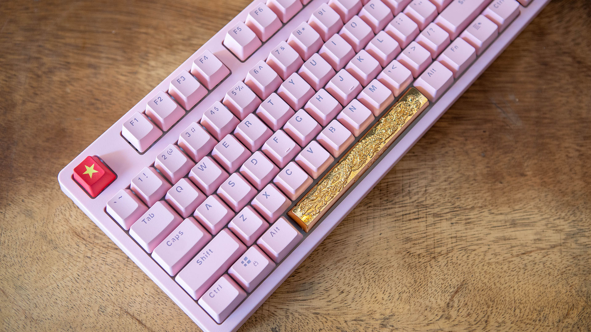 GENUINE EDRA EK387 DREAM PINK V2 WIRED GAMING MECHANICAL KEYBOARD ...