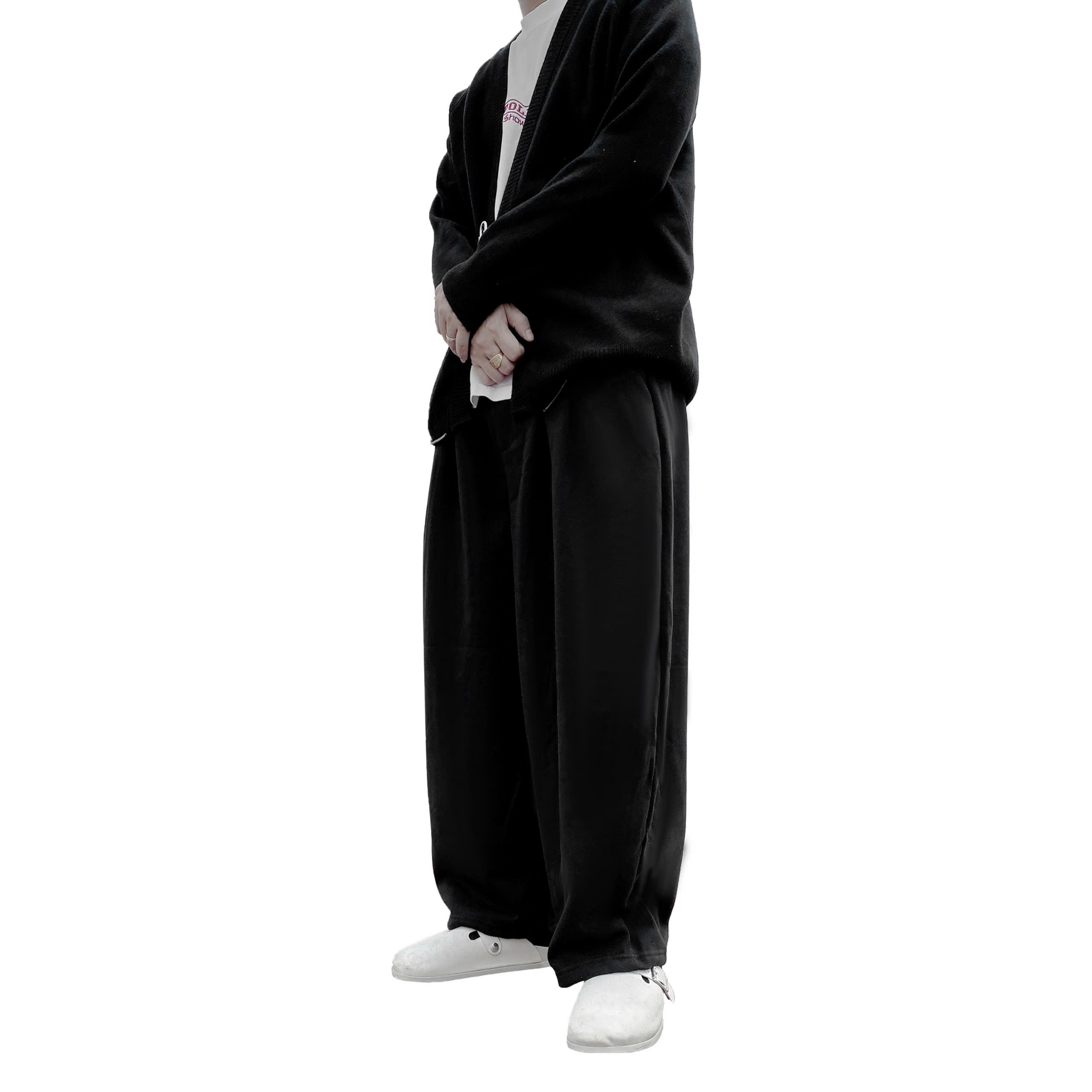 Track pant sweatpants form balloon unisex big size parachute harem ...