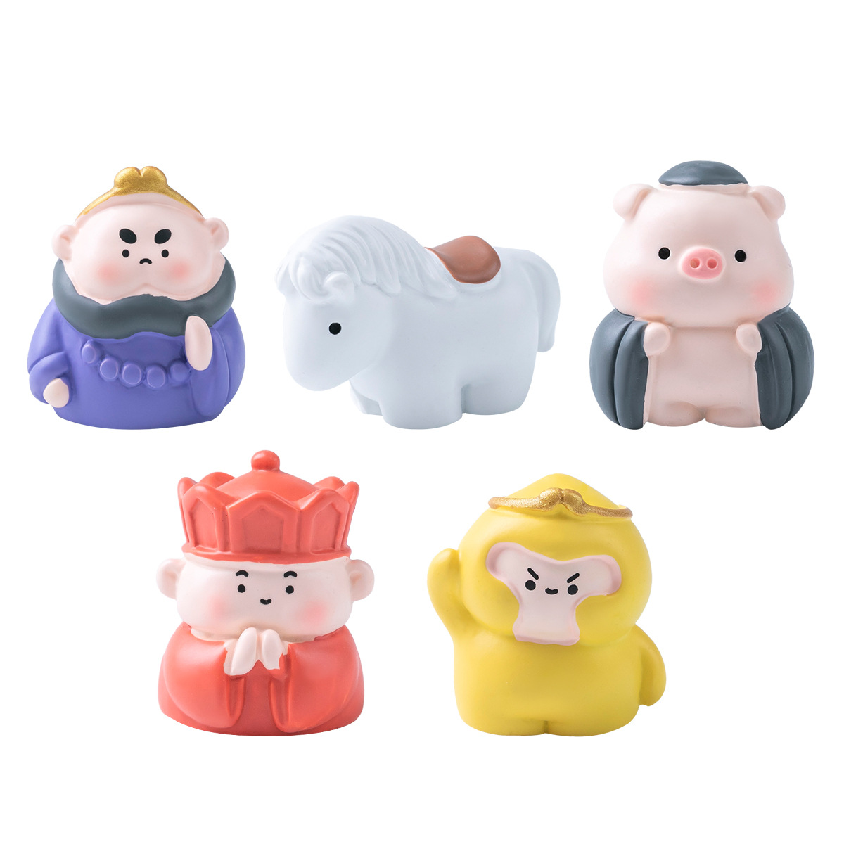Journey to the West model Sun Wukong flying cute and chubby scale to ...