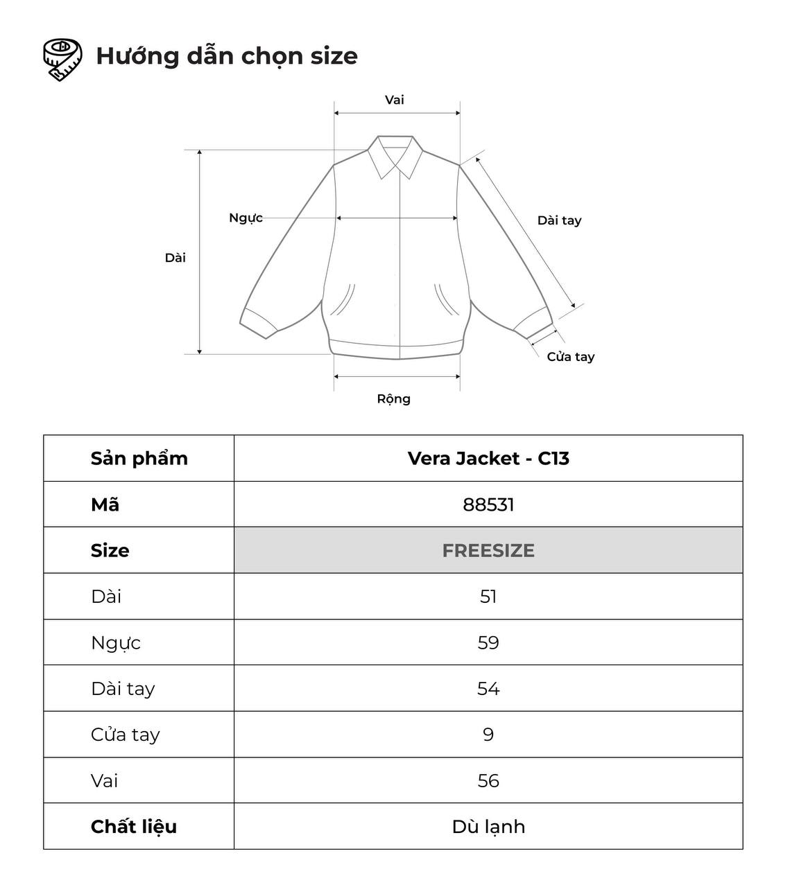 THE C.I.U short form drawstring parachuteJacket - Vera Jacket - C13 ...