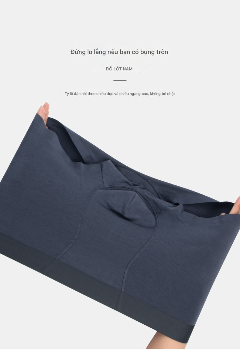 High-quality men's Boxer briefs, 4-way stretch cold elastic underwear ...