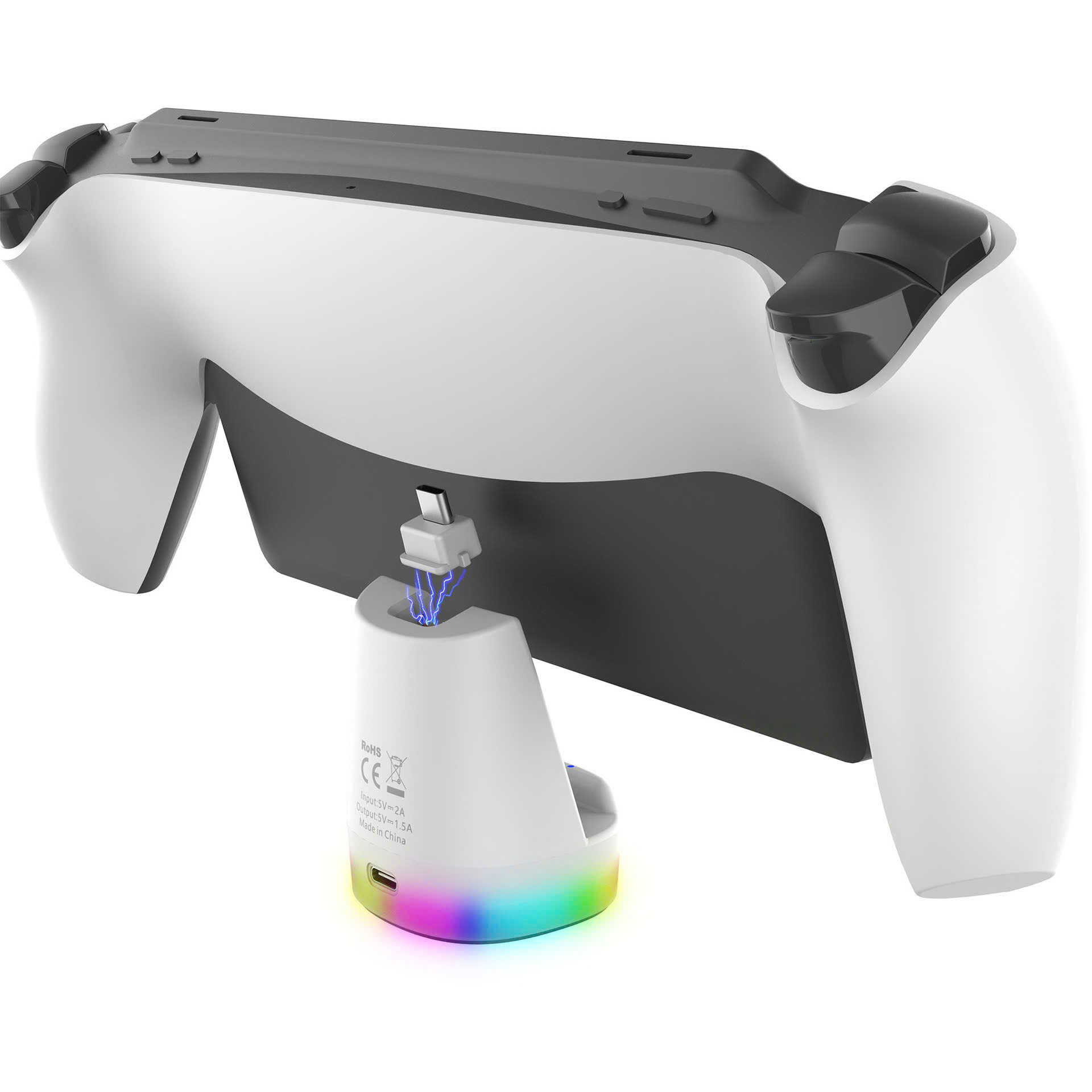 RGB light wireless charging Dock - charging status indicator light ...