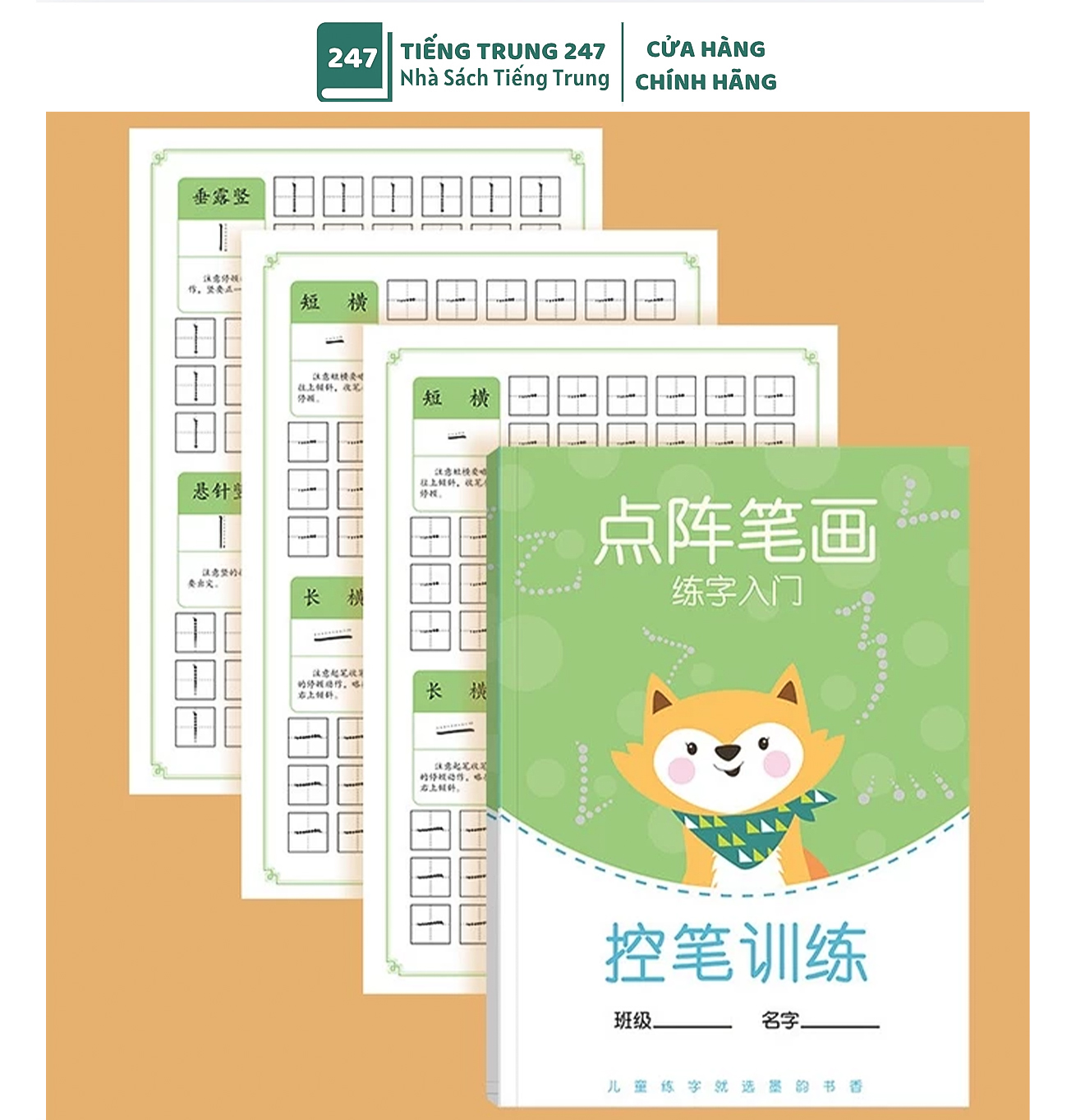 Basic Chinese handwriting practice notebook for beginners to learn ...