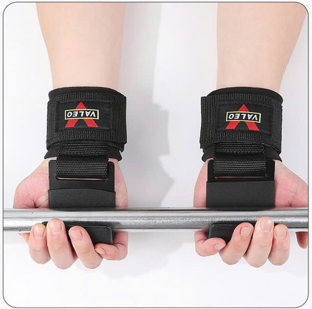 Wrist wrap (Solid Steel Hook) Pull-up support + Wrist pain cushion ...