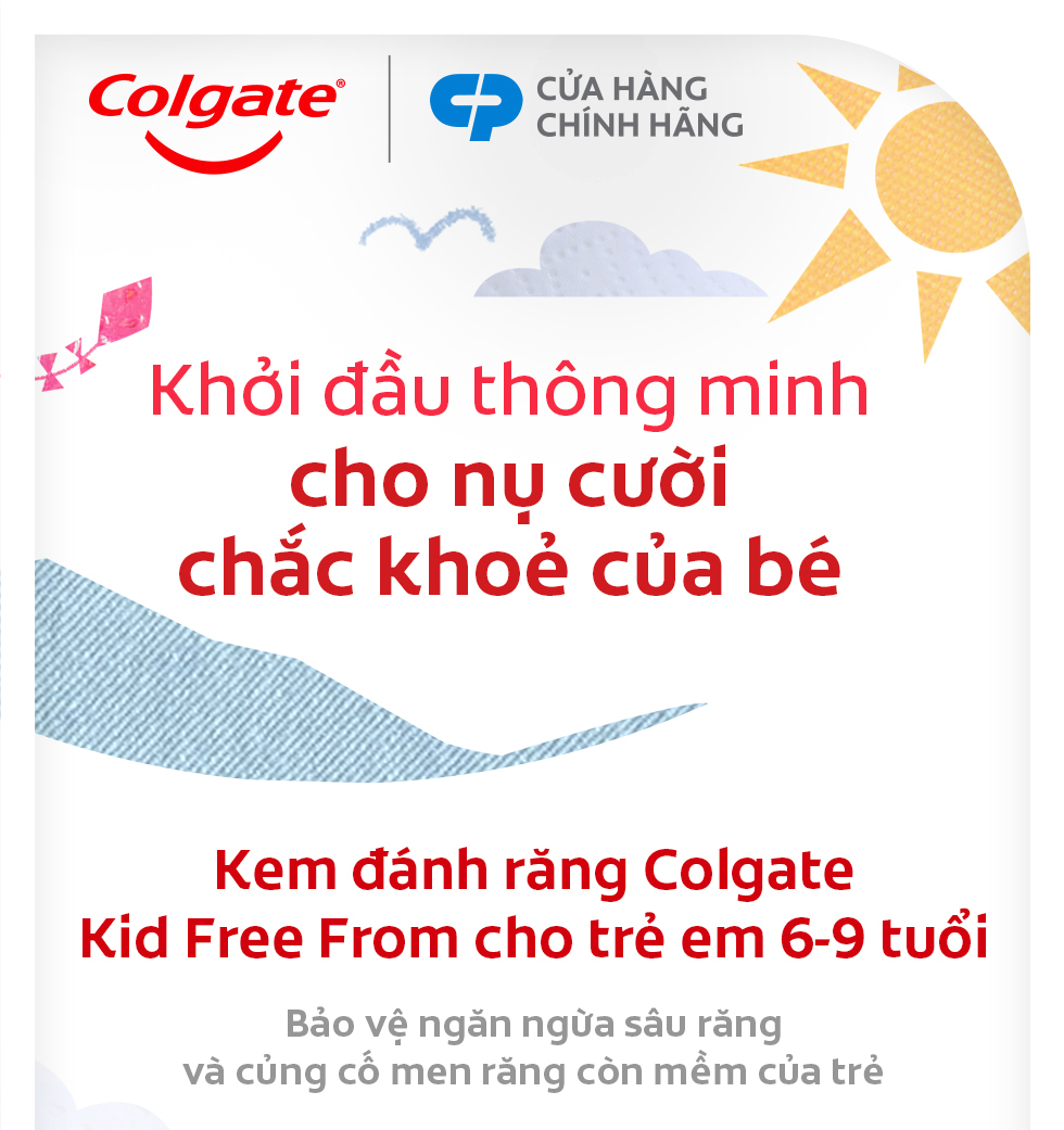 Colgate Kid Free From toothpaste for children 6-9 years old without ...