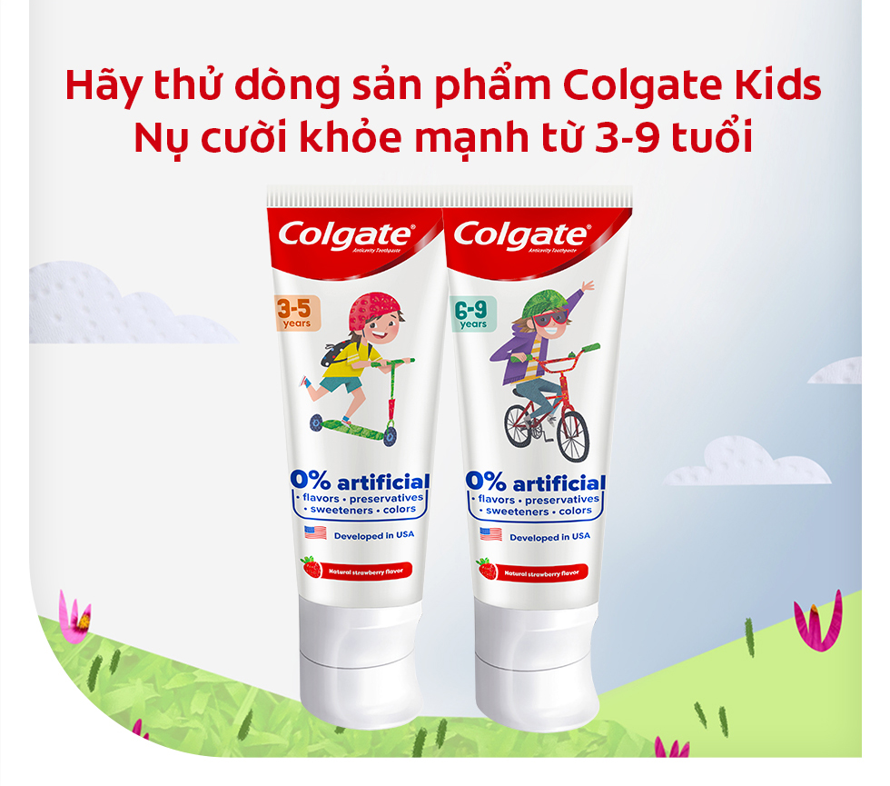 Colgate Kid Free From toothpaste for children 6-9 years old without ...