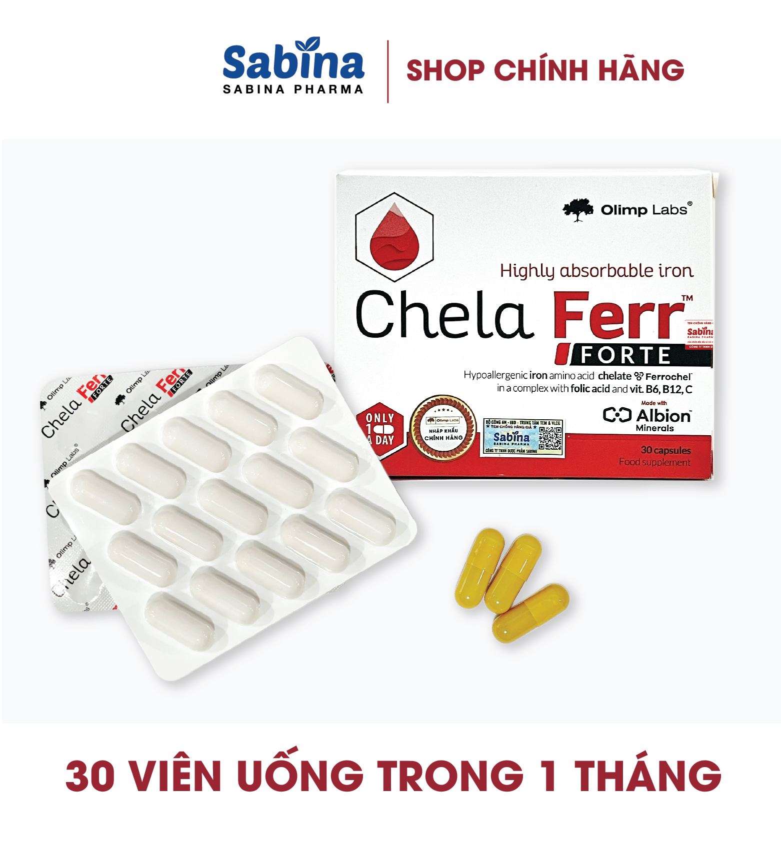 3h iron Chela-Ferr Forte- Olimp Labs-Health protection food that ...