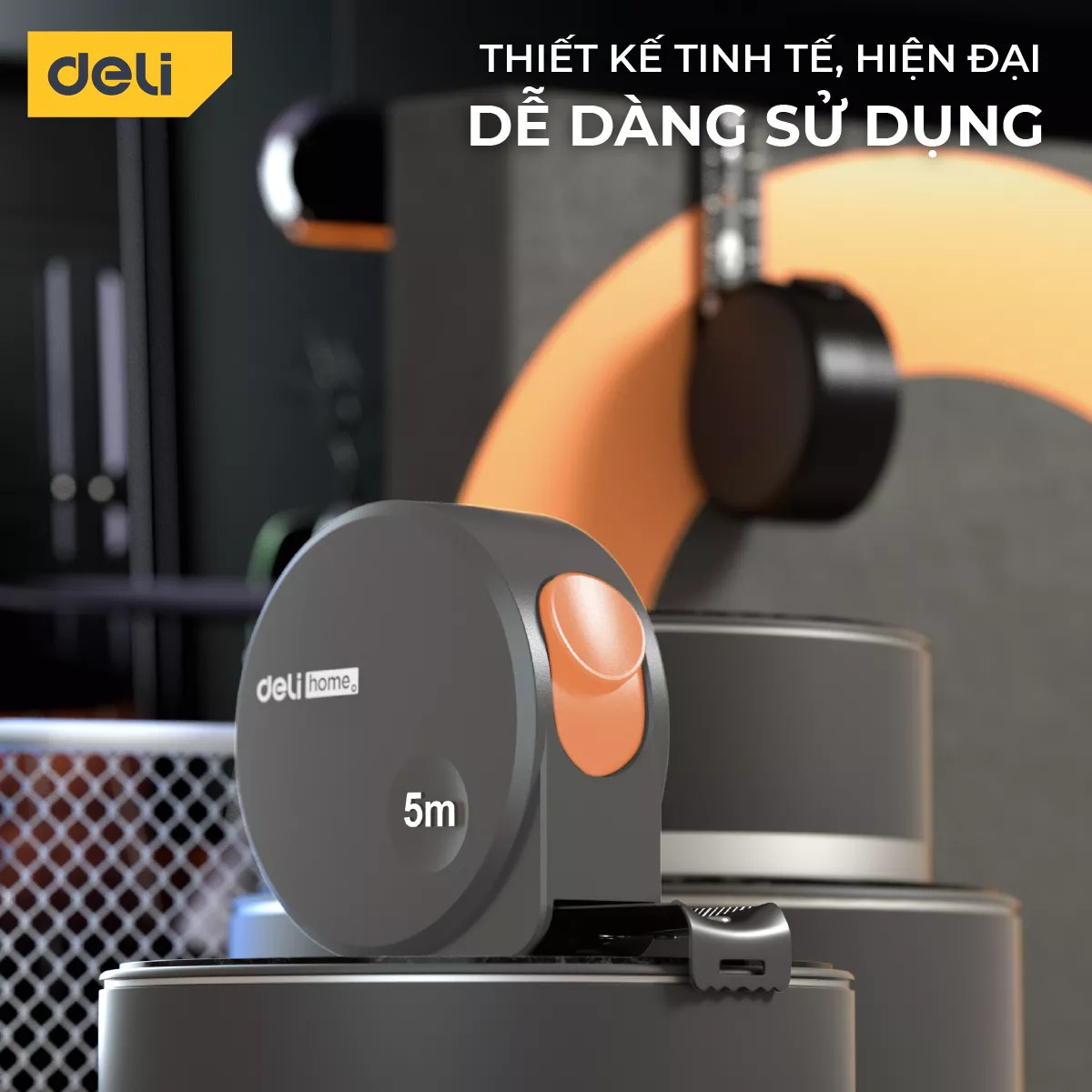 Deli Genuine Steel Tape Measure, Modern 3M/5M Tape Measure, Application ...