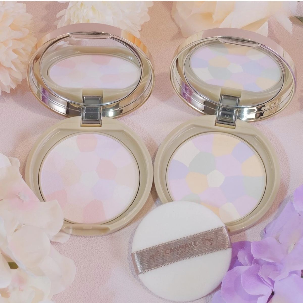 Canmake Marshmallow Finish Powder Abloom Multi-Color Tone-Up Oil ...