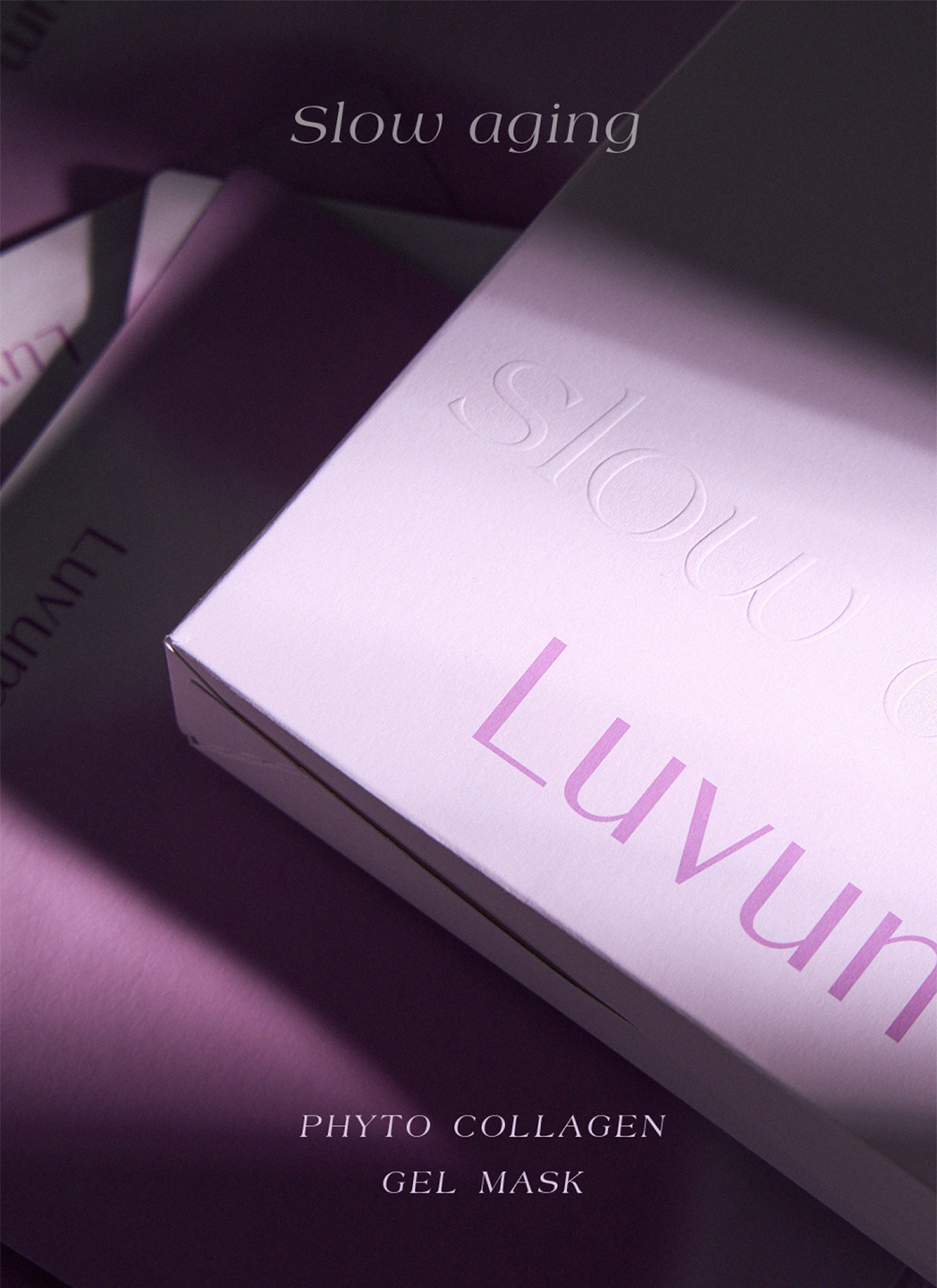 Box of 5 Collagen Jelly Masks to Help Rejuvenate Skin Luvum Slow Aging ...