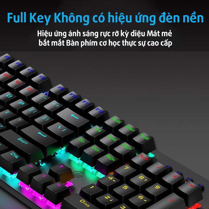 Genuine HP GK100F mechanical keyboard combined with beautiful 104-key ...