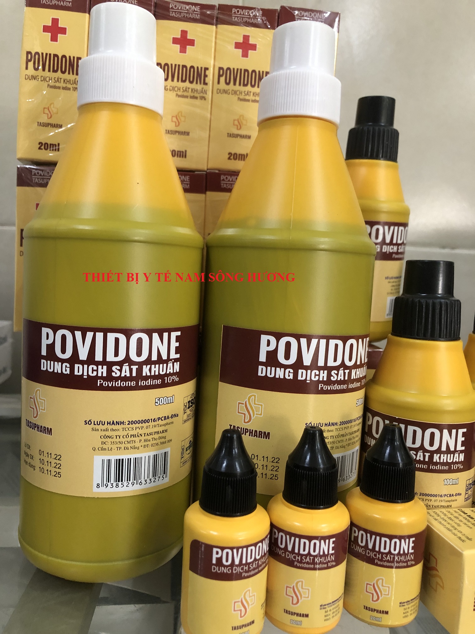 20ml bottle of Povidone Solution 10% Skin Antiseptic, Antiseptic ...