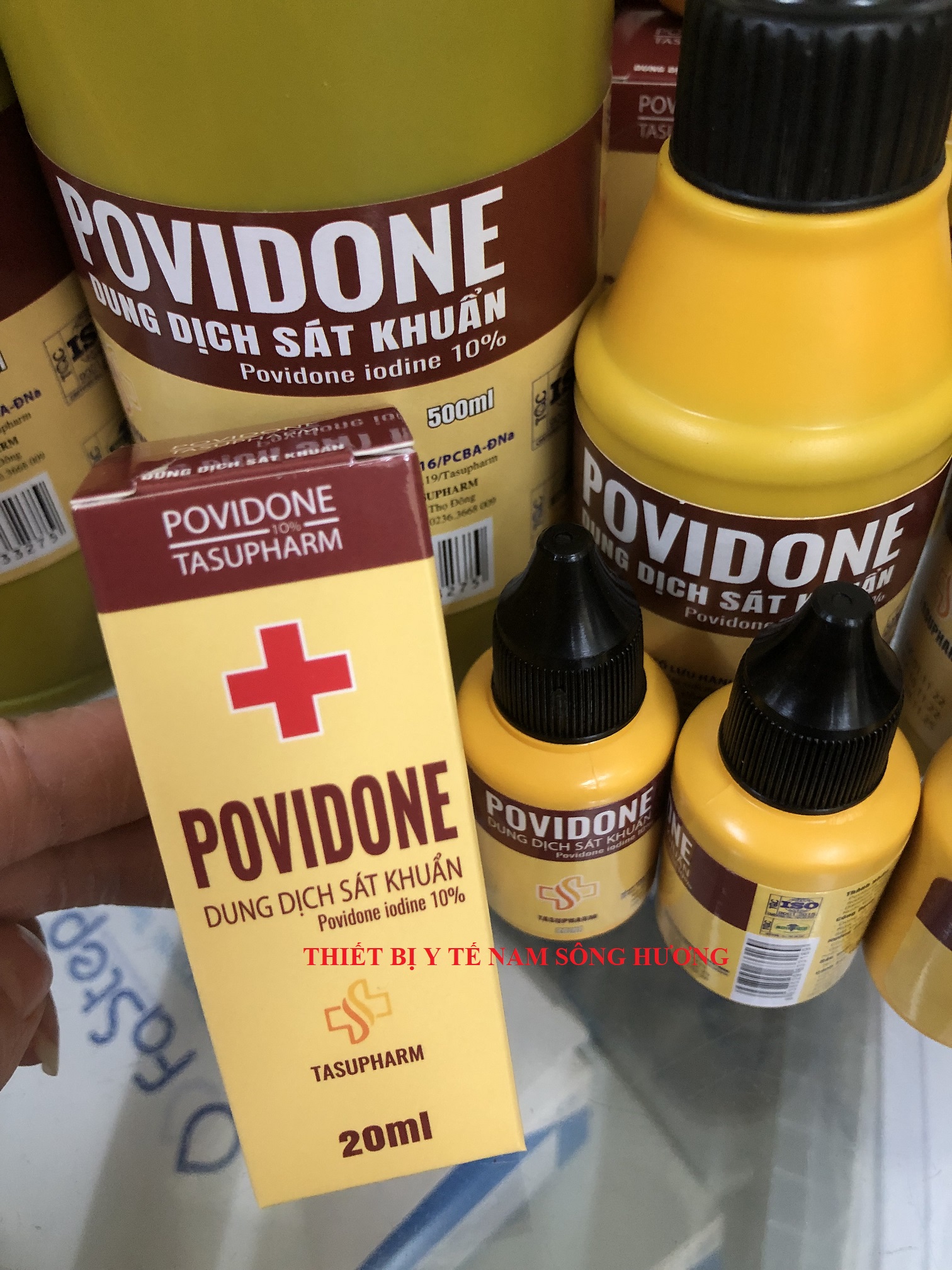 20ml bottle of Povidone Solution 10% Skin Antiseptic, Antiseptic ...