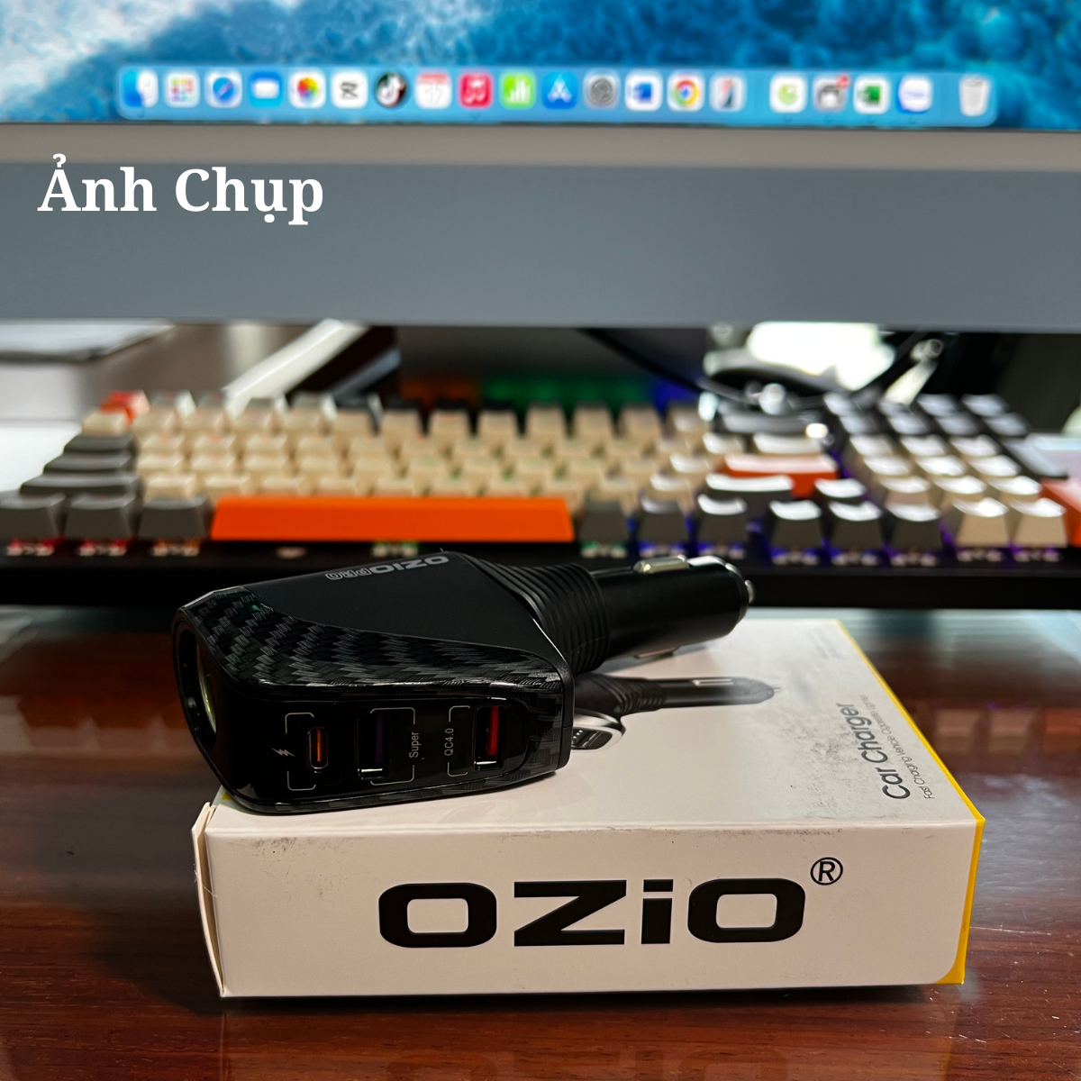 Ozio Pro 3-Port 12-24V Smart 100W Car Fast Charger for Breo Cars ...