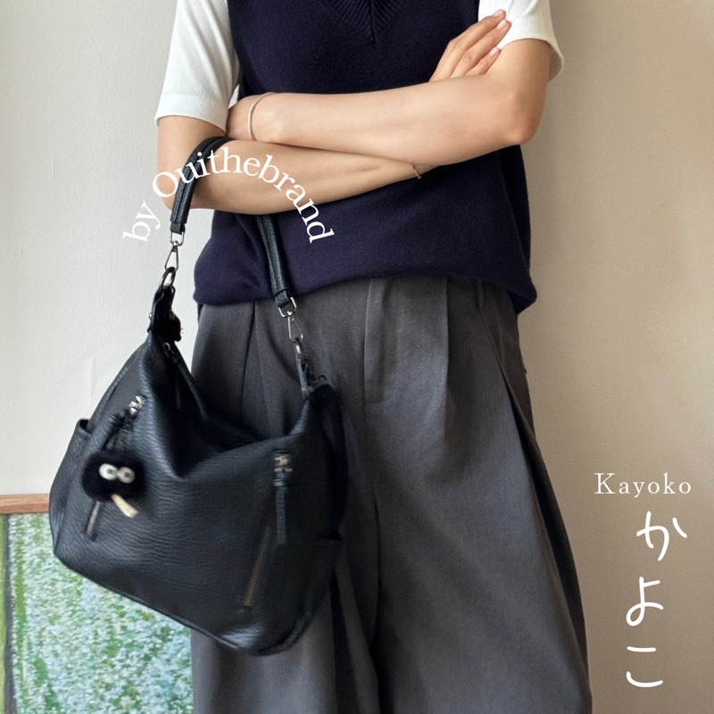 [ Free Charm ] Kayoko Ιこ Hobo Bag - KAYOKO Leather Hobo Bag ...