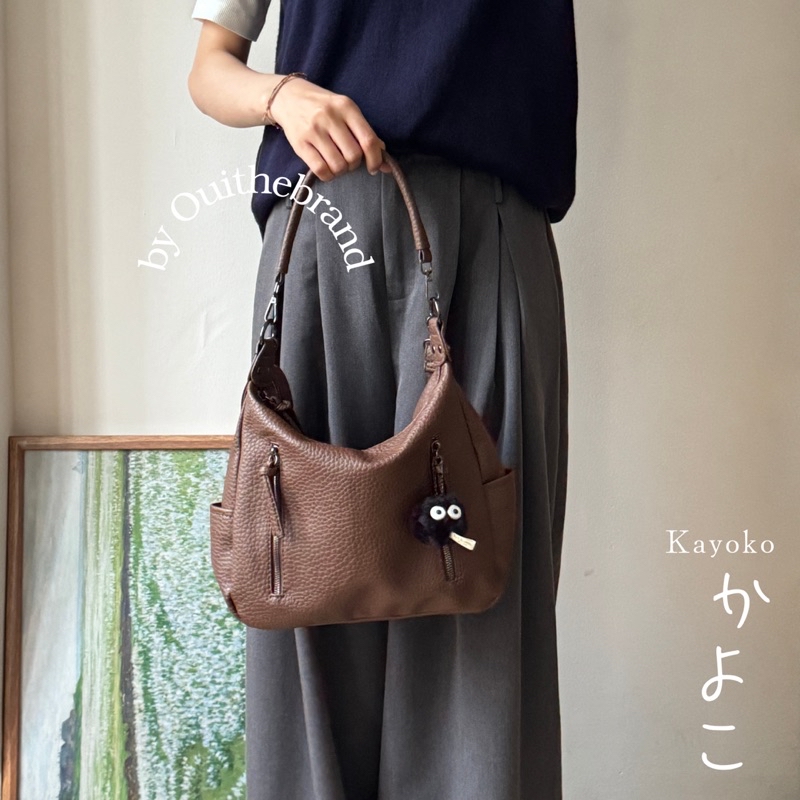 [ Free Charm ] Kayoko Ιこ Hobo Bag - KAYOKO Leather Hobo Bag ...