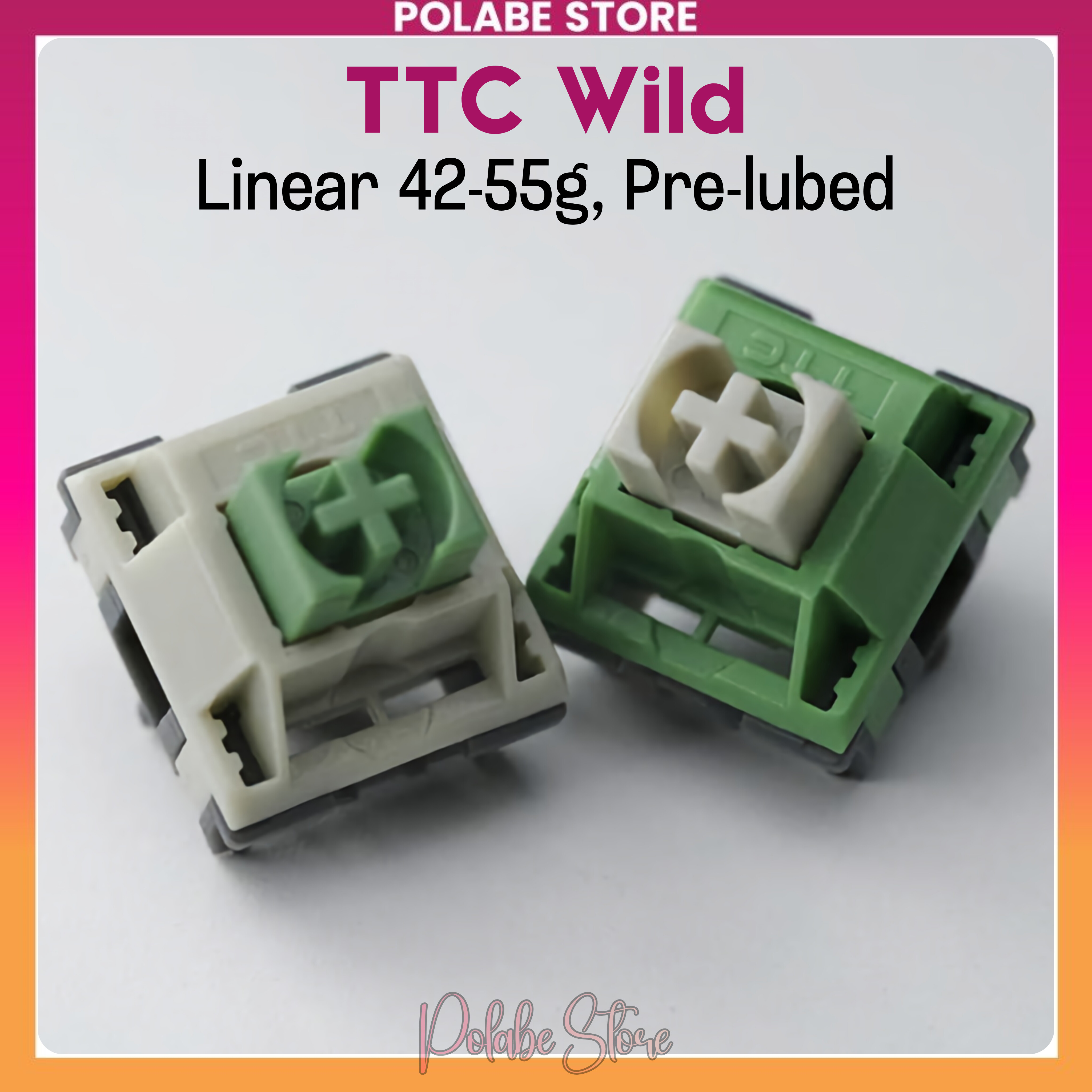 Ttc WILD 42g 55g TTC WIND linear switch Mechanical Keyboard switch ...