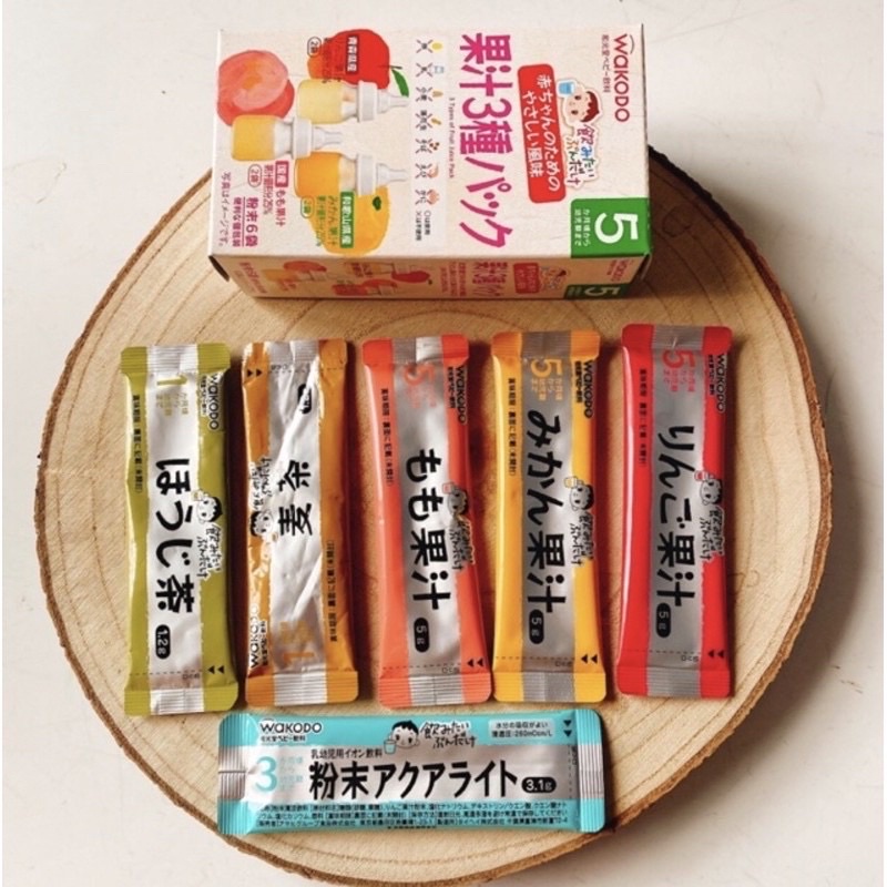 Wakodo Japanese tea green tea, fruit, electrolytes, barley 3-5g pack ...