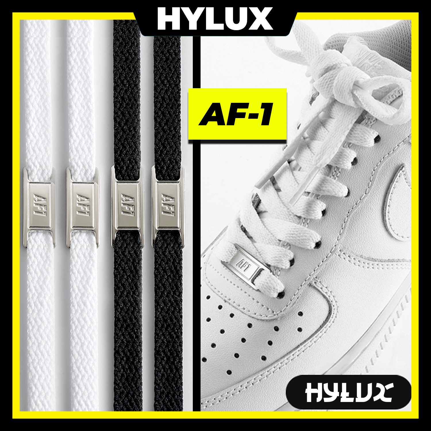[AF1] Shoe Laces + Accessories Air Force 1 Premium Original Alloy ...