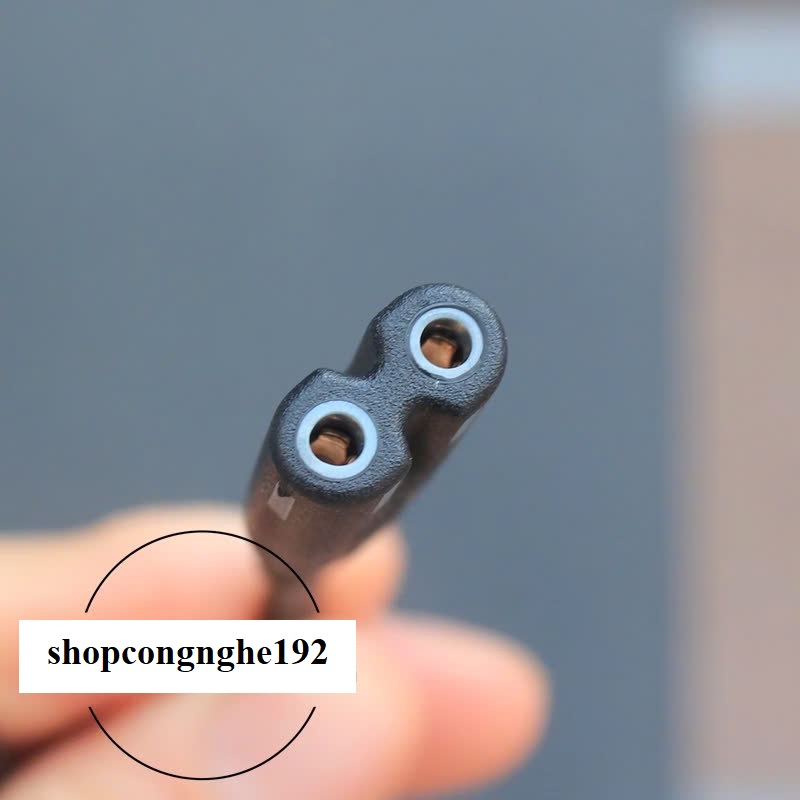 Longwell LS-7F Power Cord No. 8 Perpendicular Power Plug 1 meter long ...