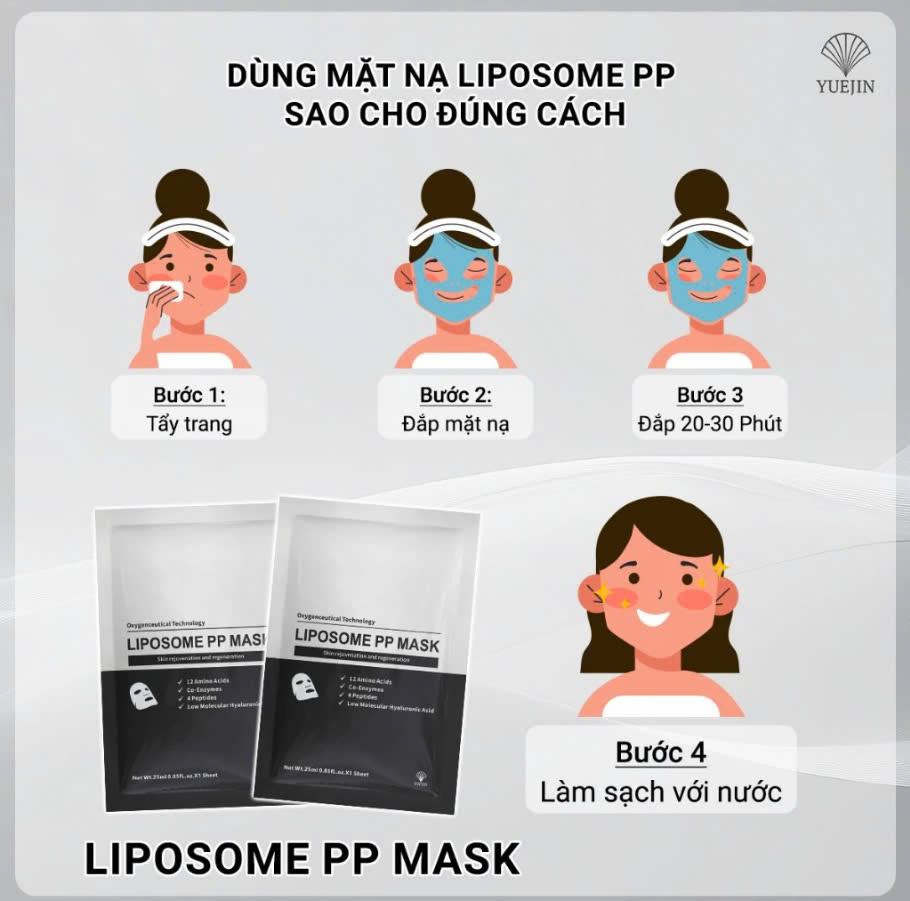 Combo of 5 Yuejin B5 EGF Mask & Liposome Mask for shiny skin | Shopee ...