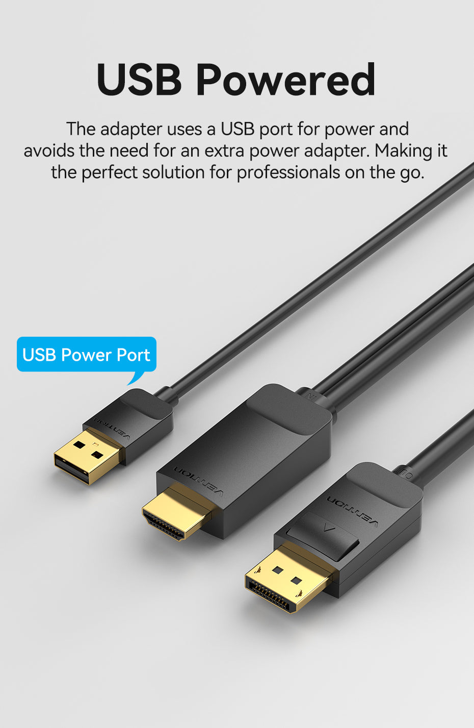 VENTION ABJ HDMI to DisplayPort Cable | Shopee Philippines