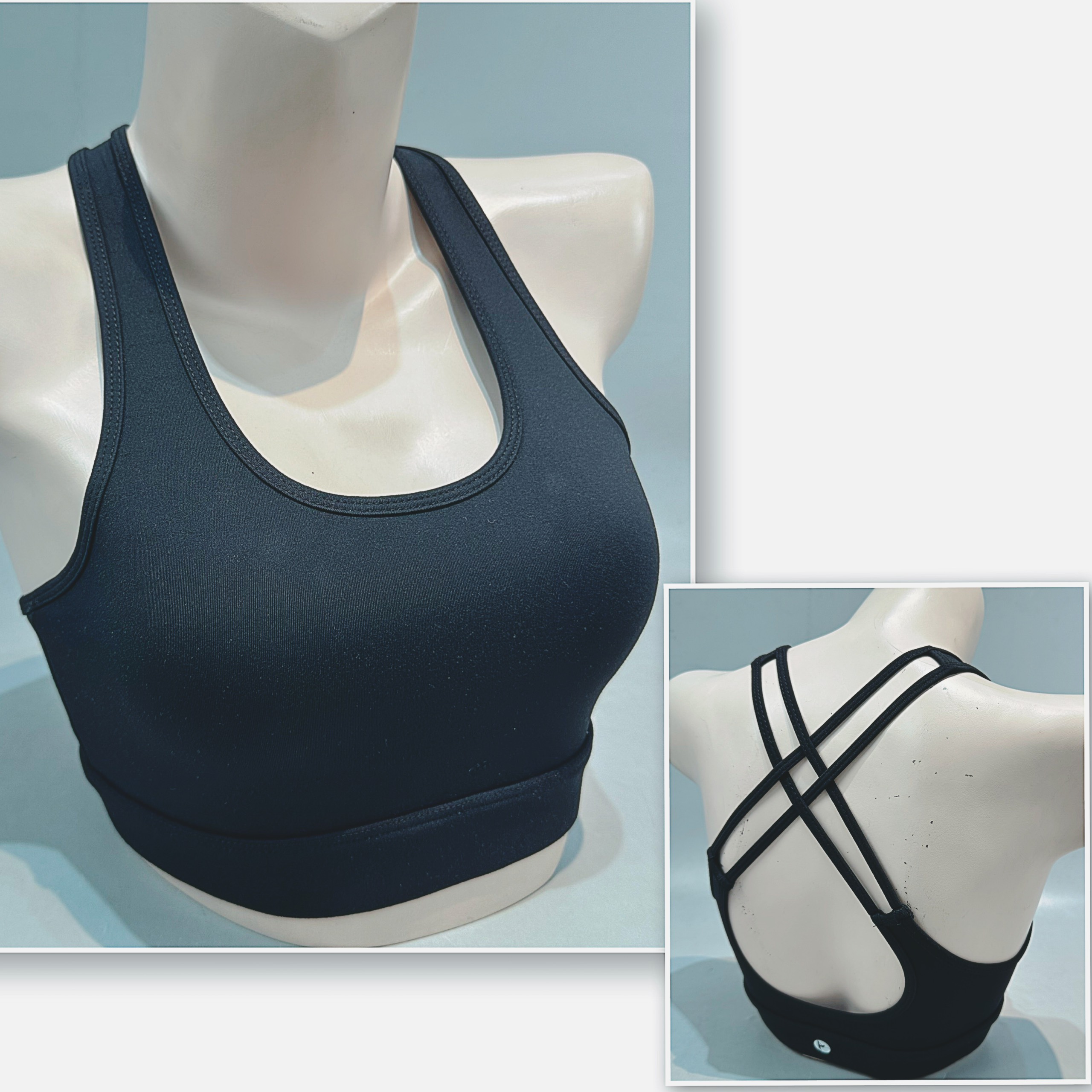 Super Western Color 90 Cross-Strap Gym Bra | Shopee Philippines