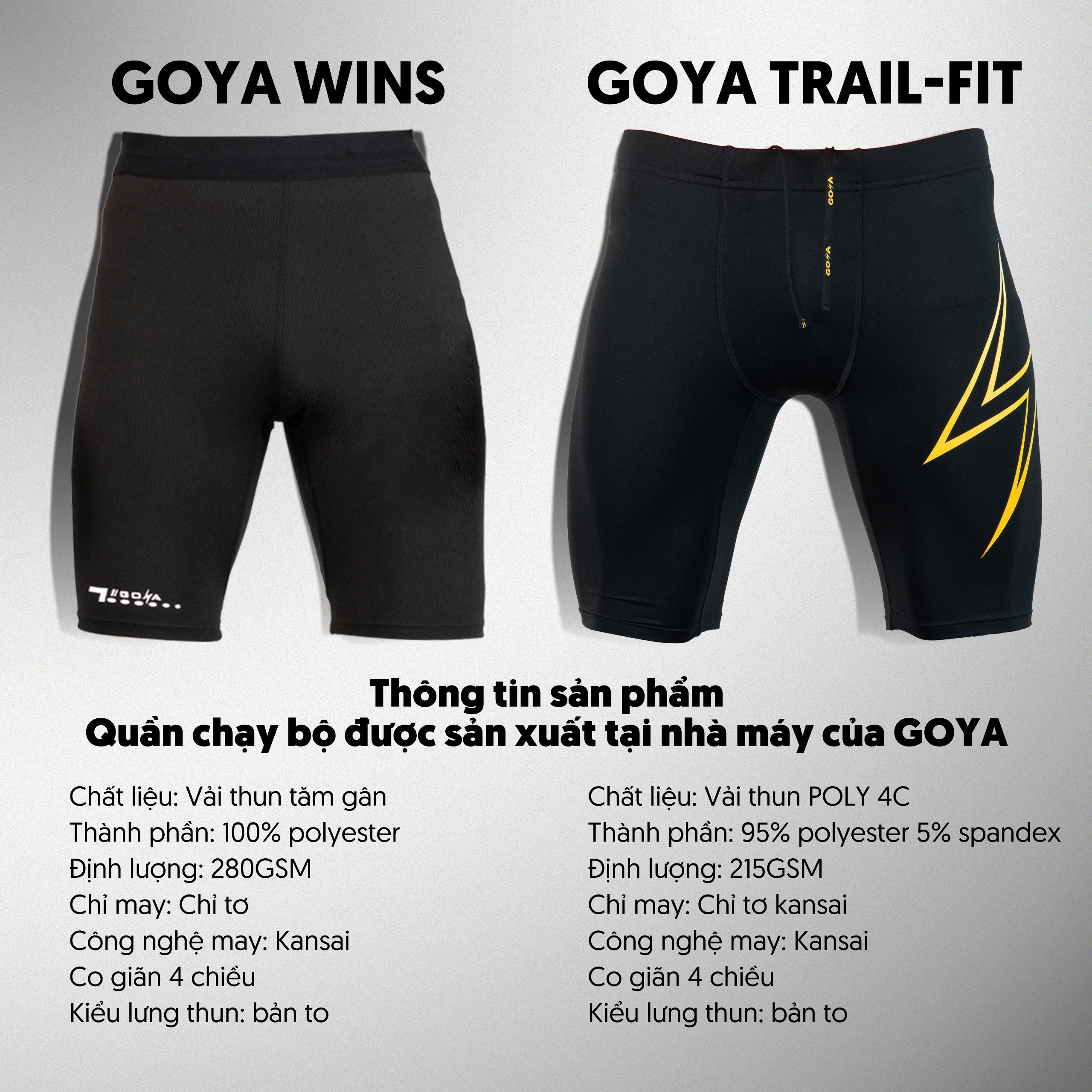 Goya 2025 Sports Running Tights - Leggings reduce friction, maximum ...