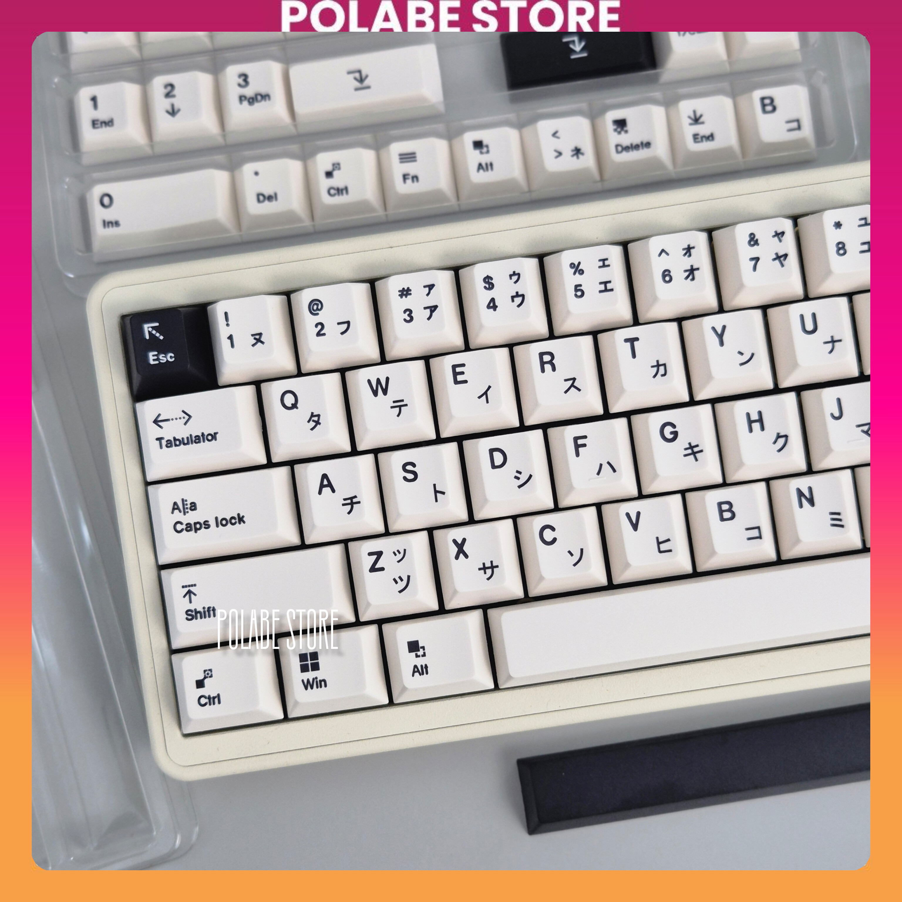 Keycap Braun Japan Cherry profile Keycap PBT mechanical keyboard Polabe ...
