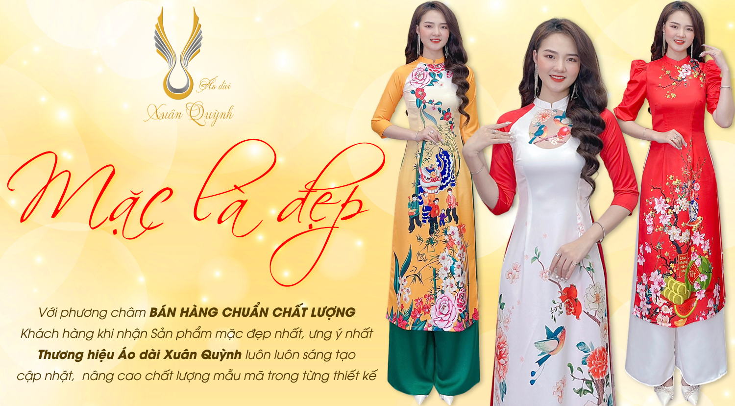 Renovated Ao Dai in Charming Peach Blossom Red, Premium Tay Thi Silk H91 - Xuan Quynh Ao Dai ...