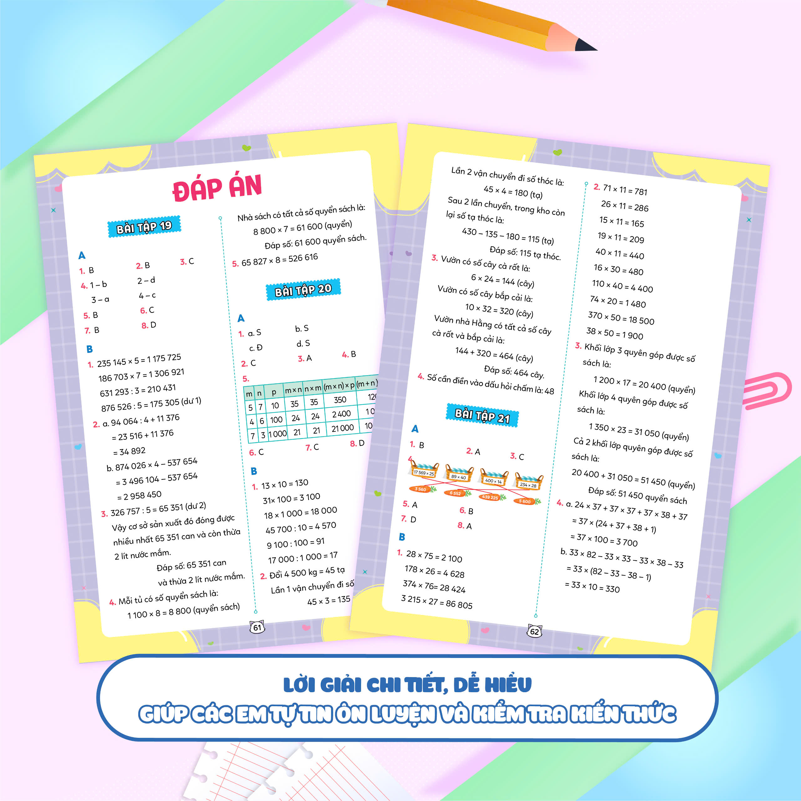 TRI Combo Book of Intensive Math Workbooks for Grade 4 (2 Volumes ...