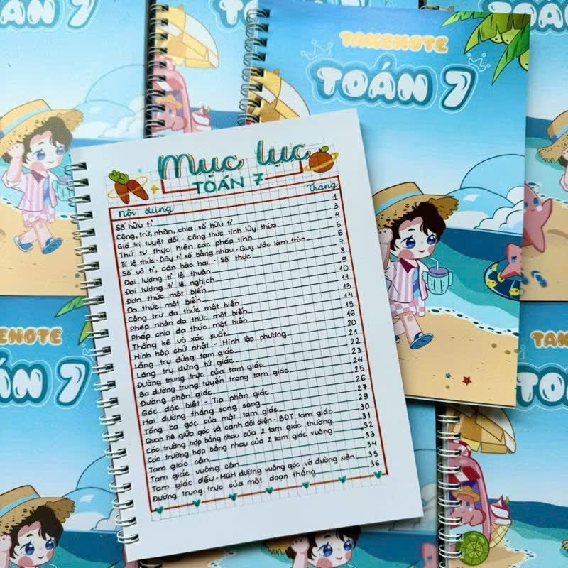 Grade 7 Math Takenote Notebook (A5 size) | Shopee Philippines