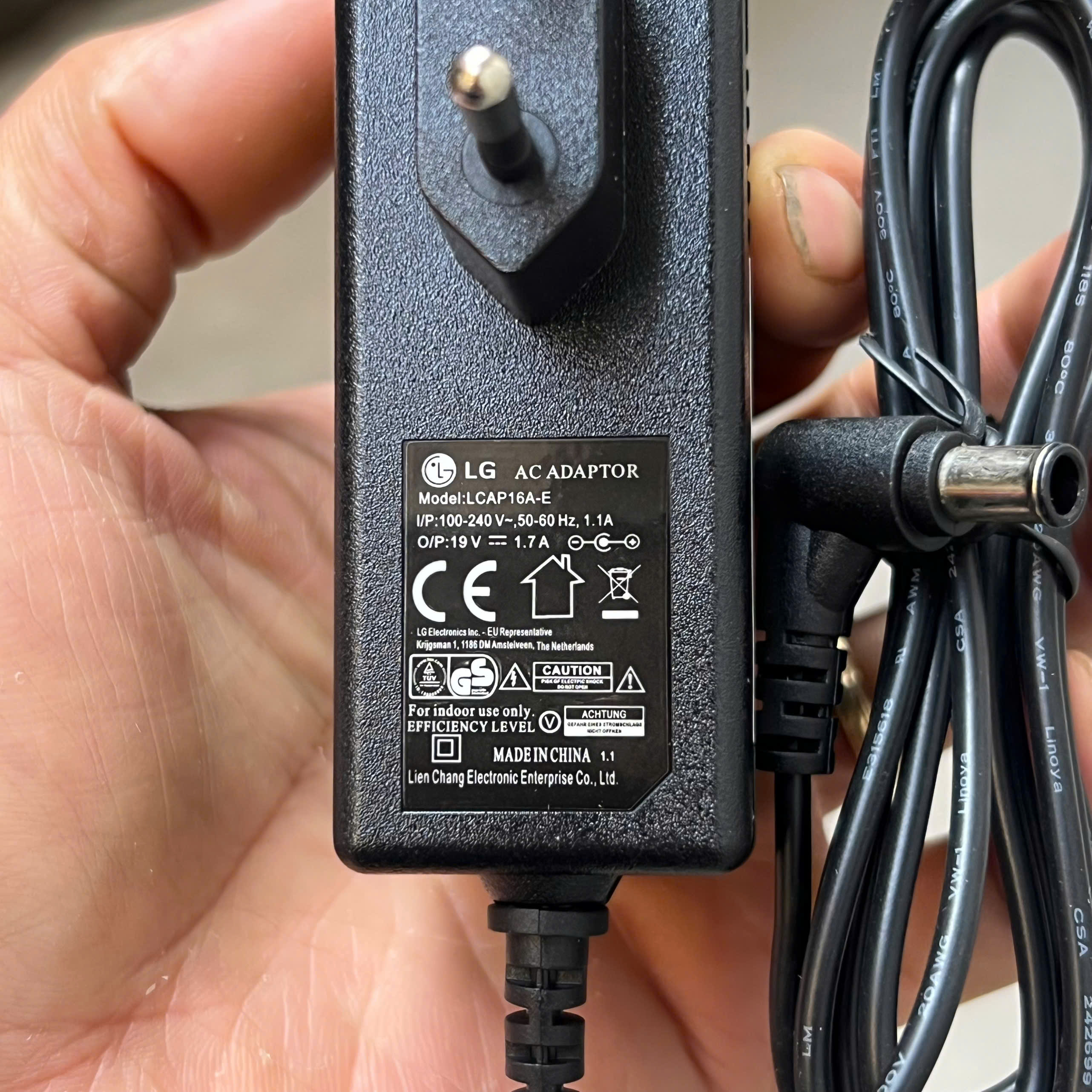 Genuine LG 27EA33 monitor power cord | Shopee Philippines