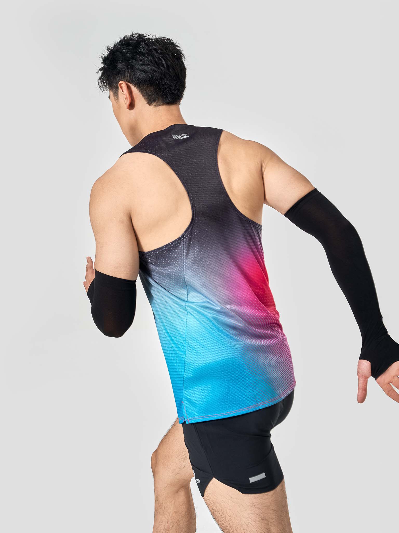 AirRush Gradient running Singlet Coolmate breathable and absorbent ...