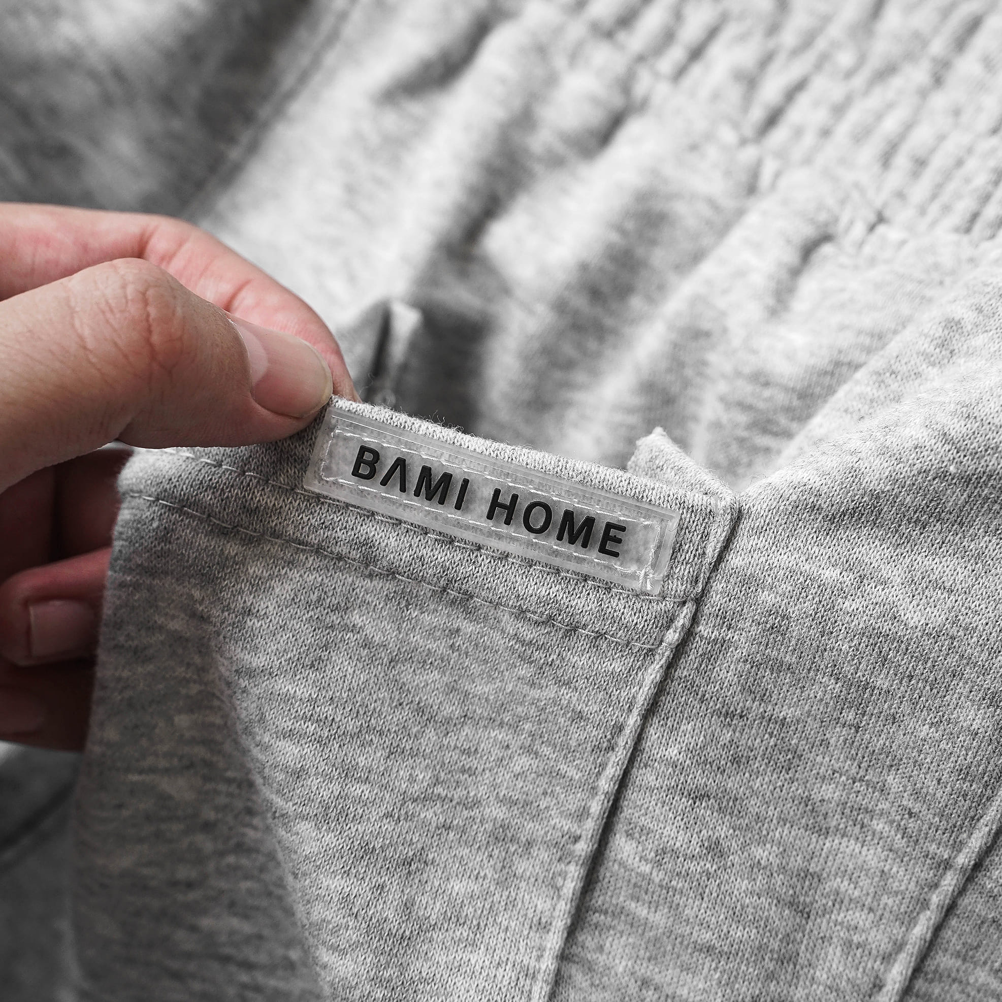 BAMI HOME men's shorts, high-waisted design, cool crab leg felt fabric ...