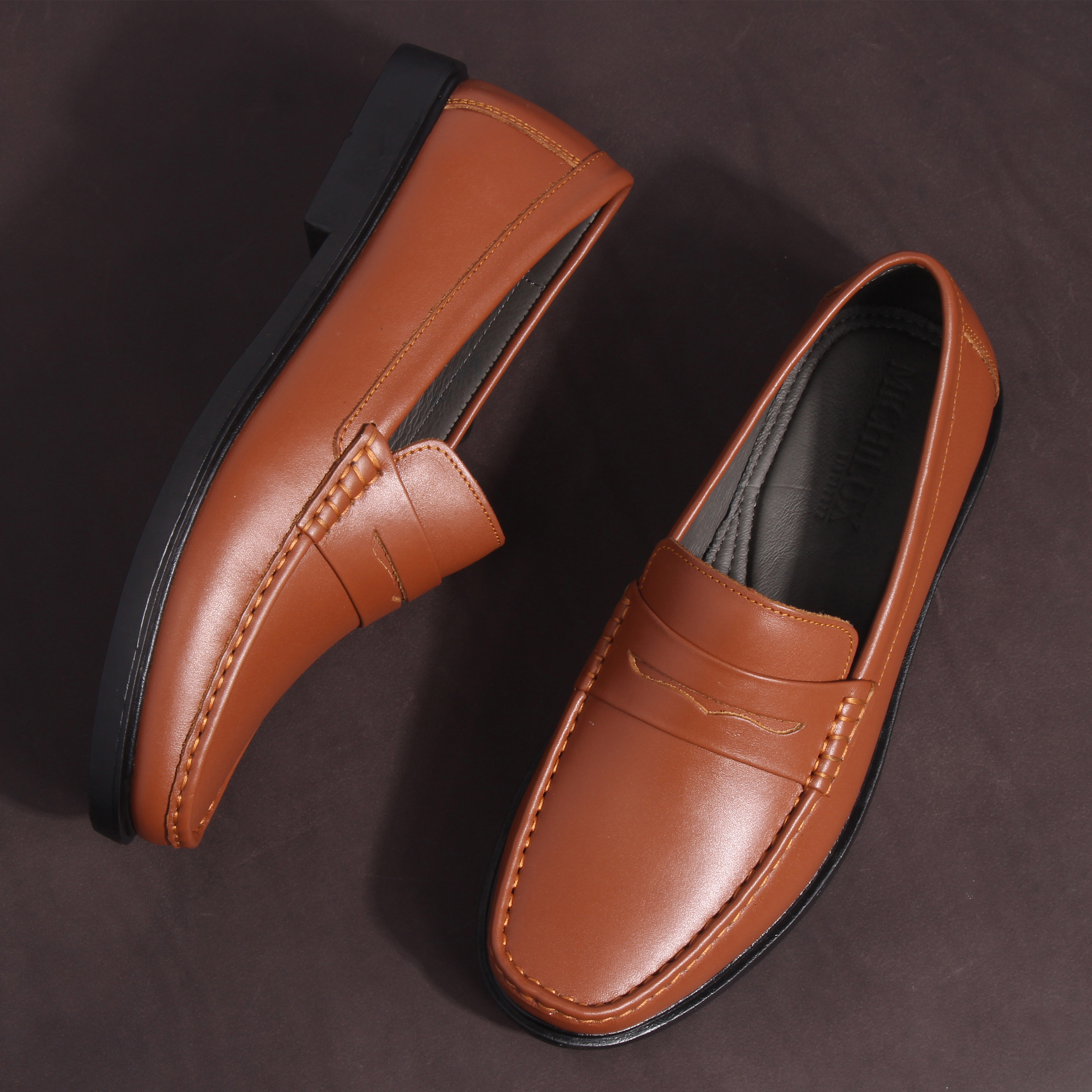 MICHILUX Penny Loafer CIEPL Premium Genuine Leather Men's Shoes in Cow ...