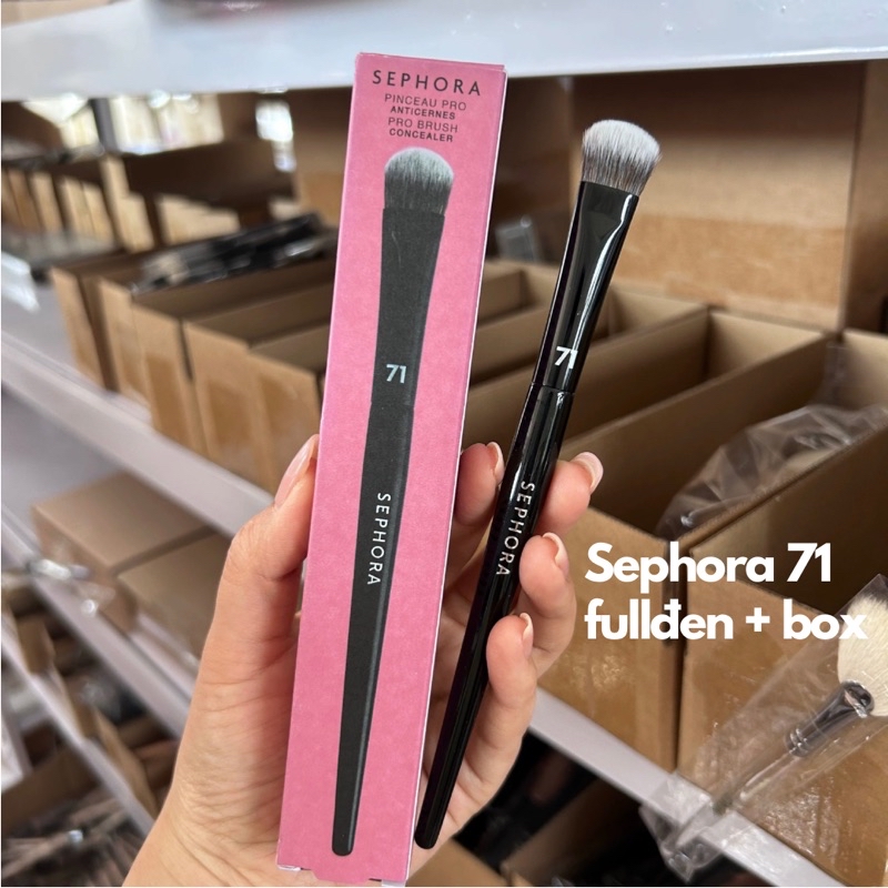 Sephora Domestic Brushes of All Kinds, Full Black (Included Box ...